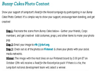 Cuento bunny cakes read for the record | PPTX