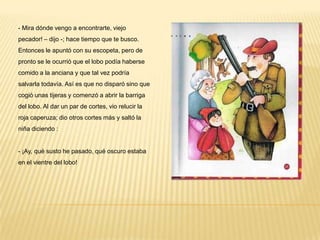 Cuento caperucita | PPTX
