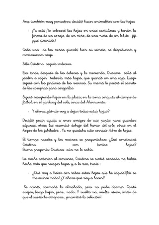 Cuento concurso otoñal | PDF
