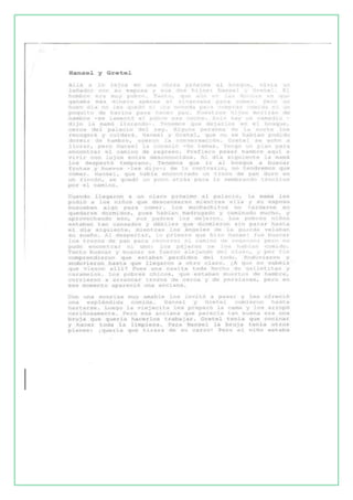 Hancel y Gretel | DOCX