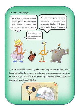 Cuento de la letra d | DOCX
