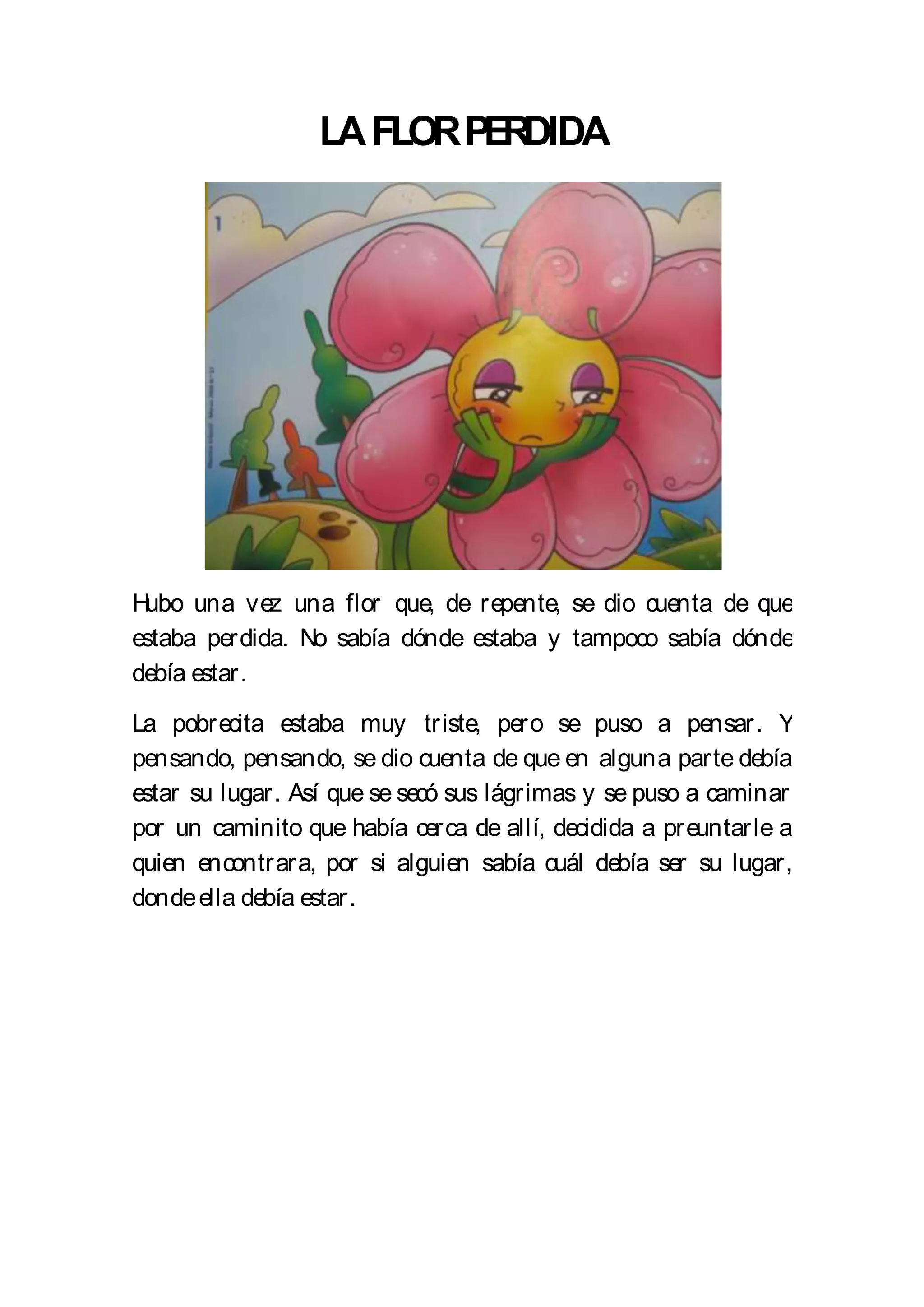 Cuento de la primavera | DOCX