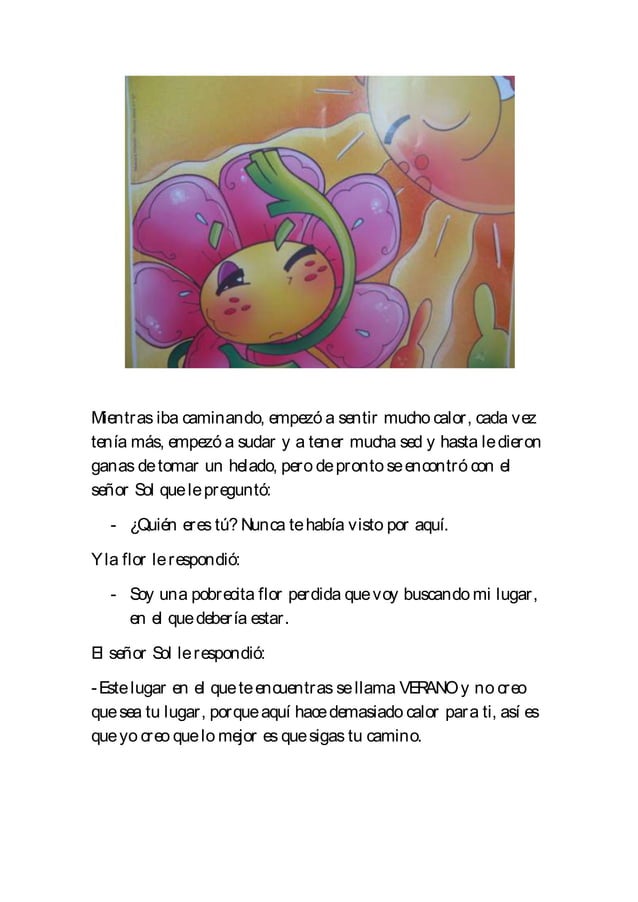 Cuento de la primavera | DOCX