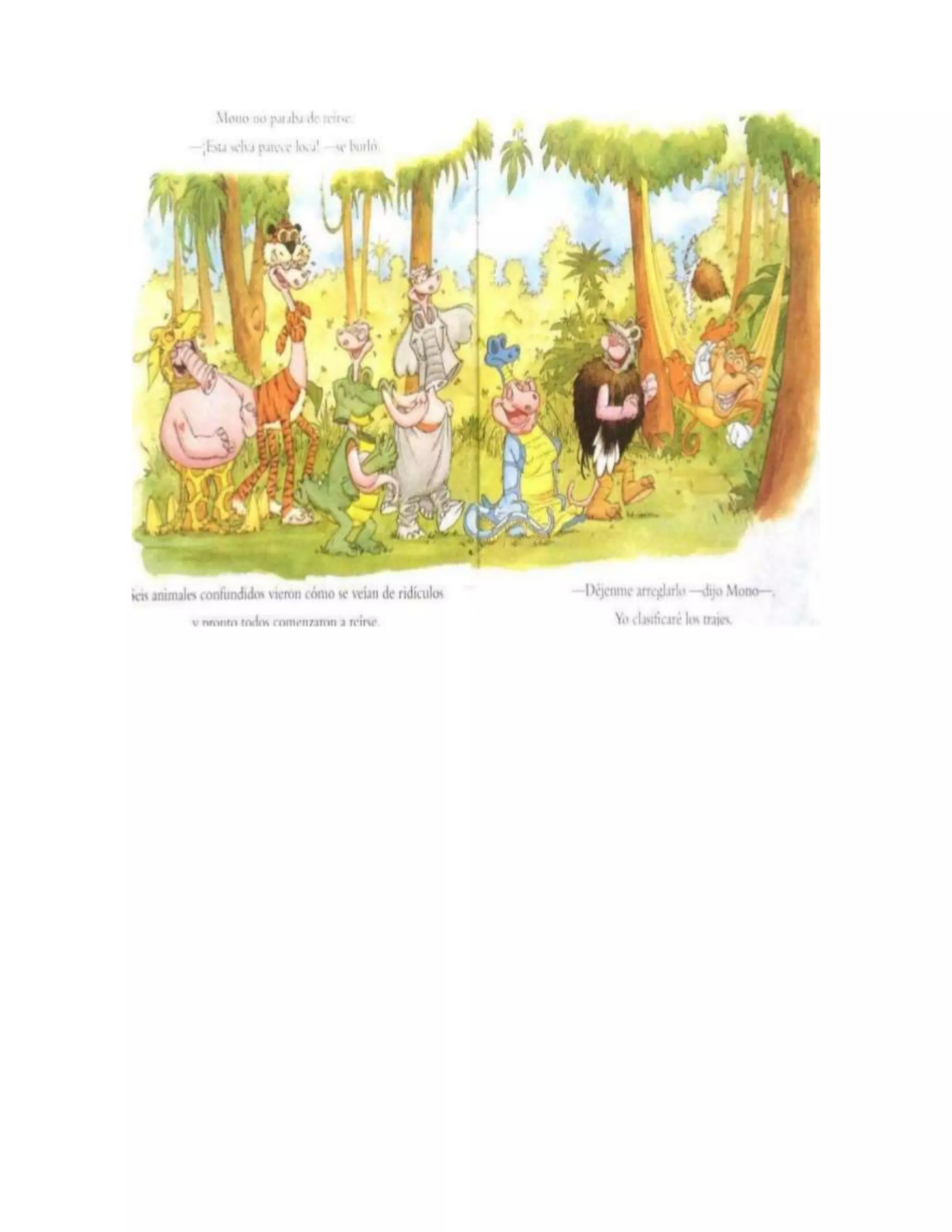 Cuento de la selva loca | DOCX