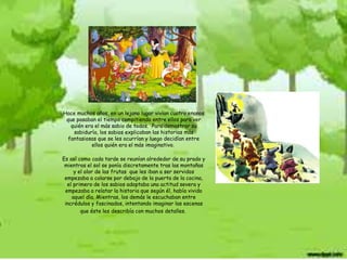 Cuento de los enanitos | PPTX