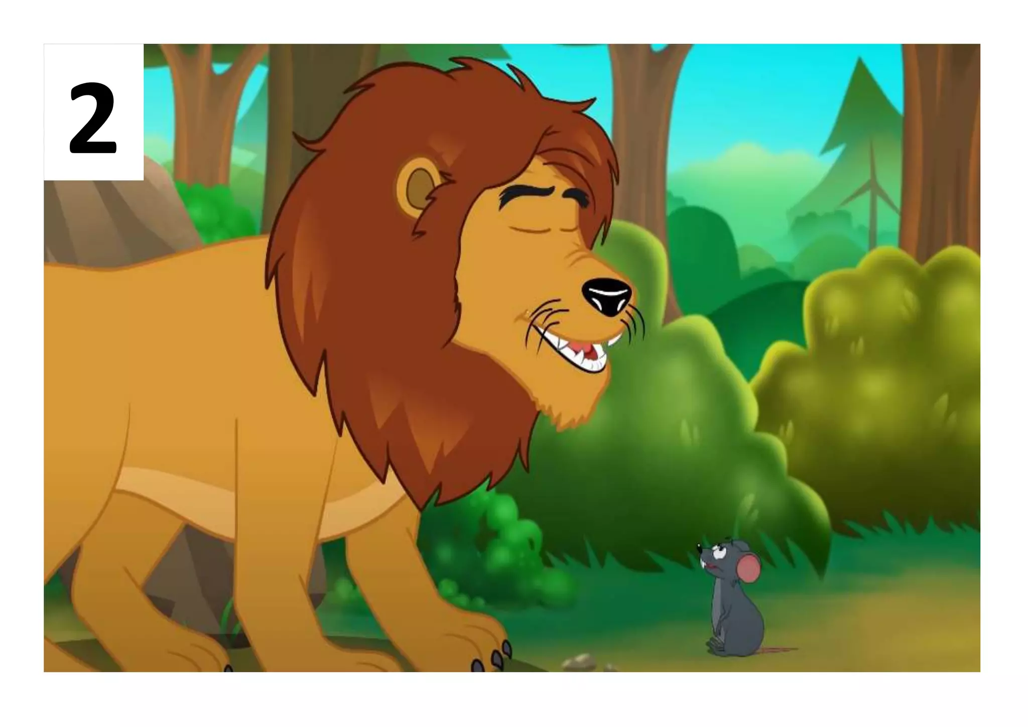 Cuento de mafer el leon y el raton | DOCX