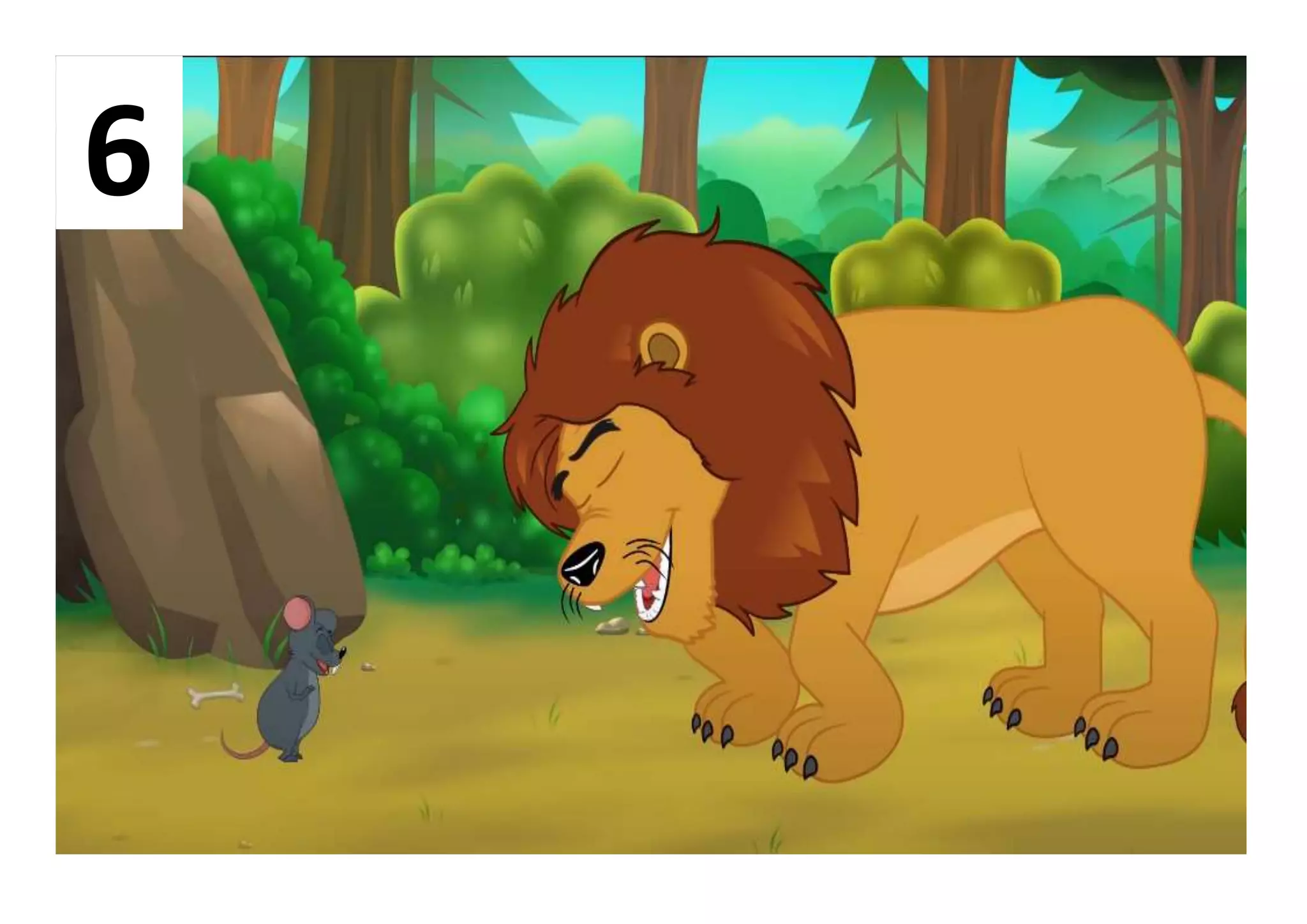 Cuento de mafer el leon y el raton | DOCX
