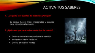 REDACTAR ADECUADAMENTE CUENTO DE MISTERIO.pptx