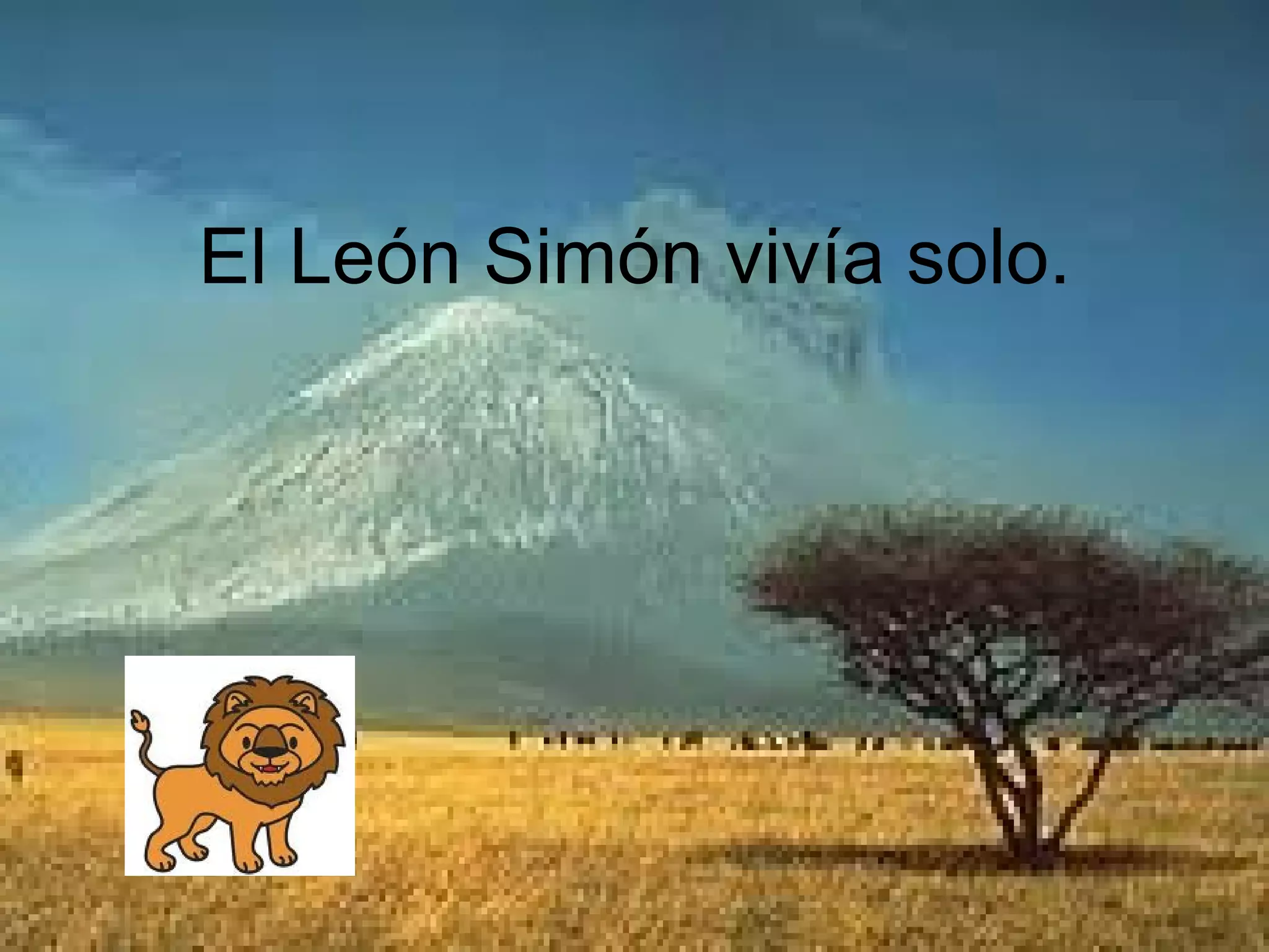 Cuento "el león Simón" | PPT