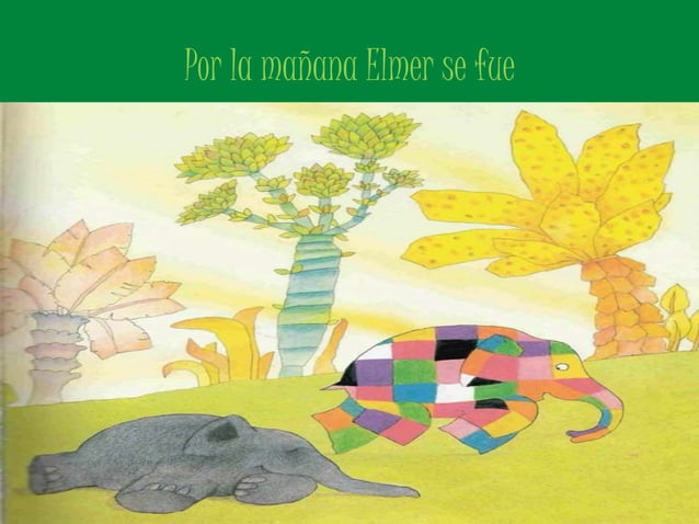 Cuento "Elemer" adaptado para sordos | PPTX