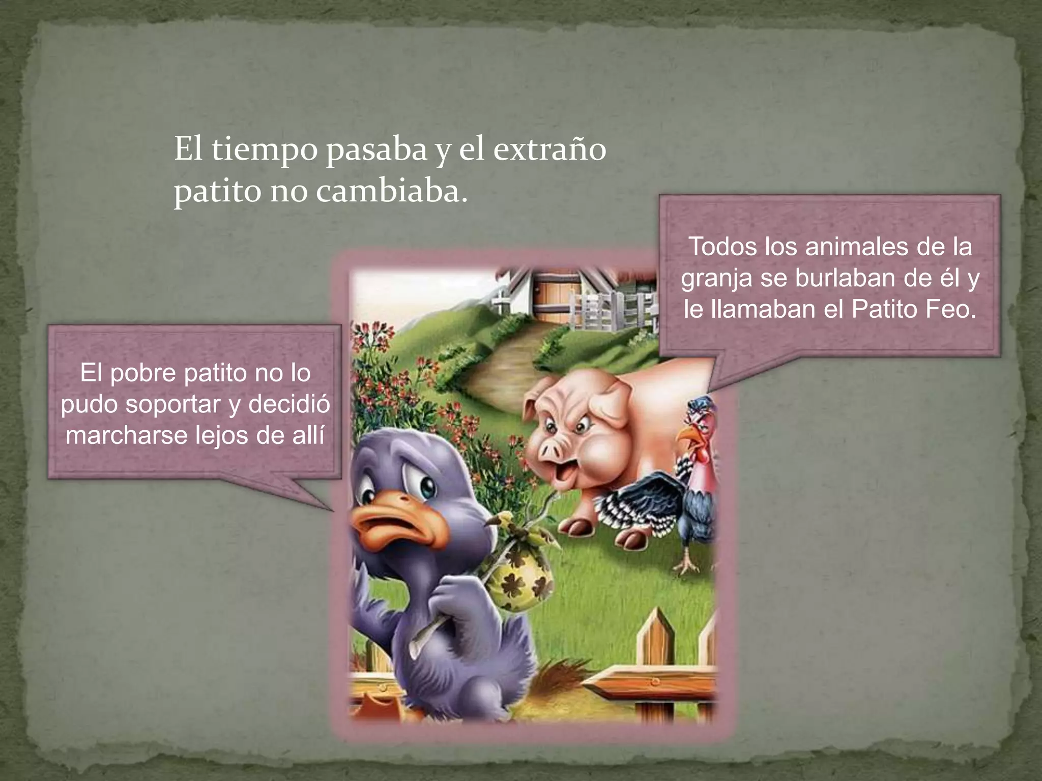 Cuento el patito feo | PPTX