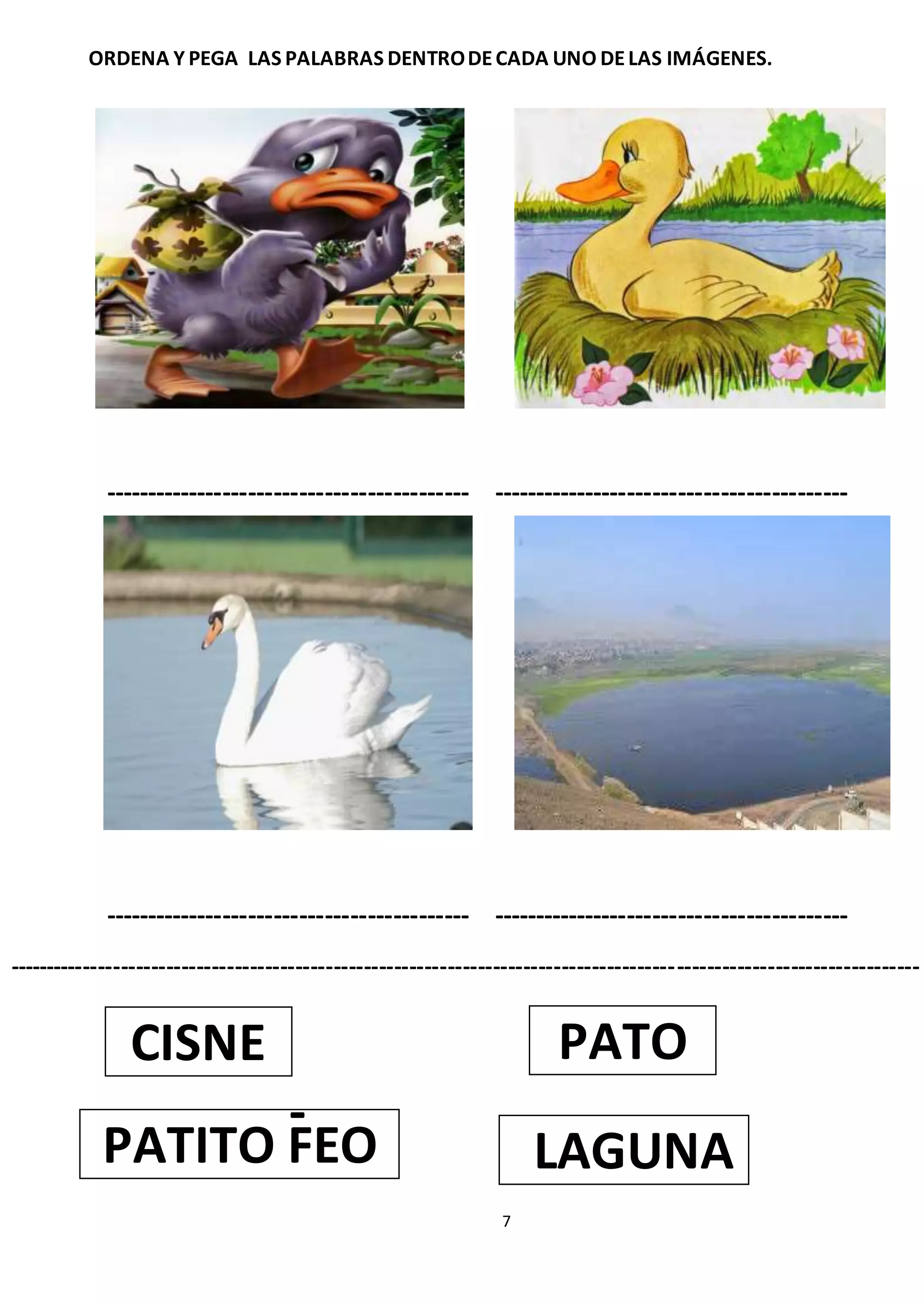 Cuento el patito feo | DOCX