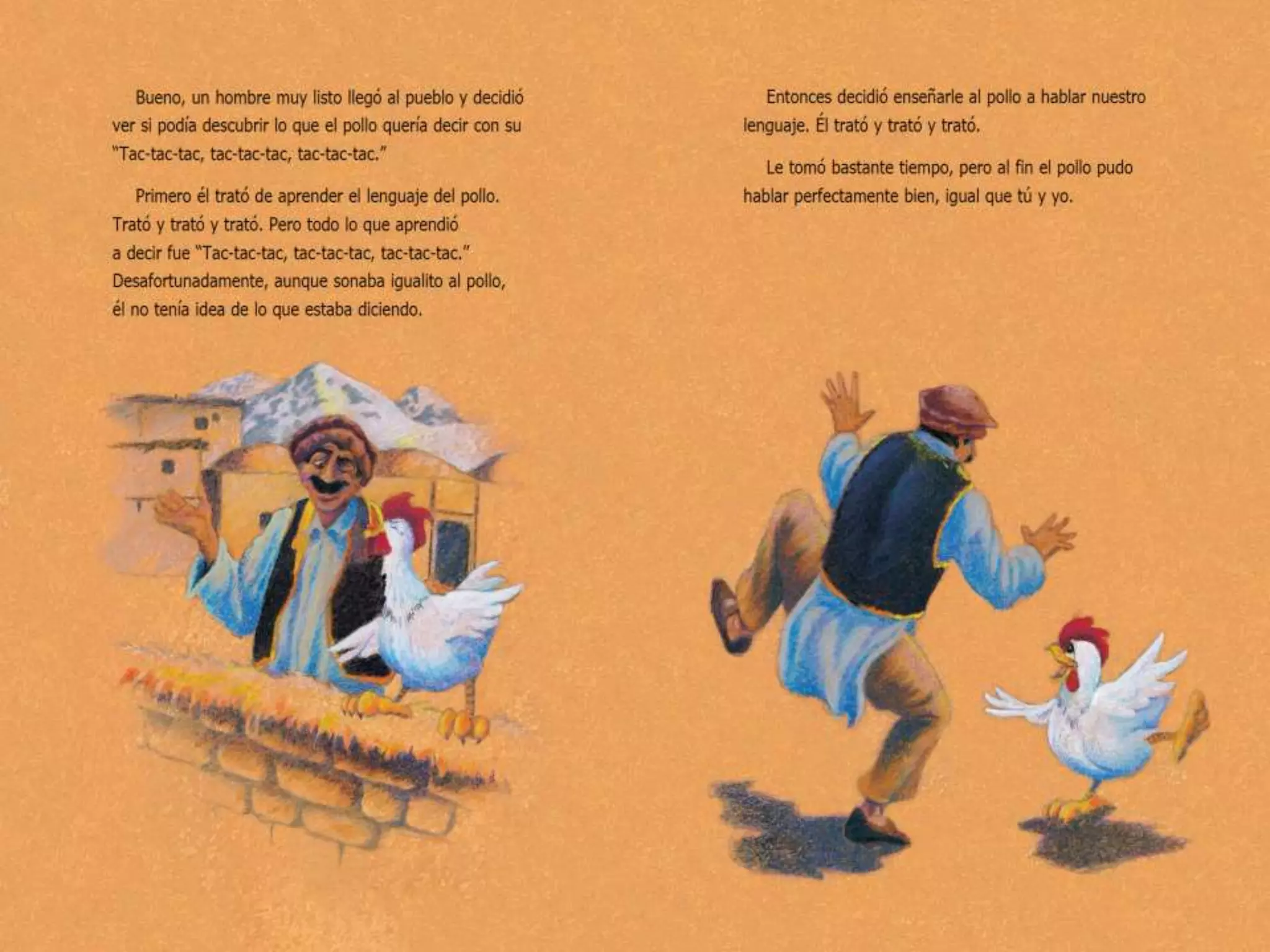 Cuento infantil el pollo bobo | PPT
