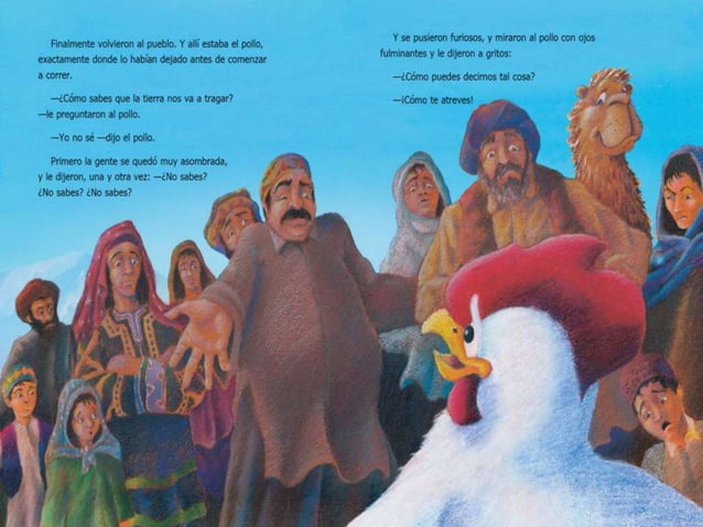 Cuento infantil el pollo bobo | PPT