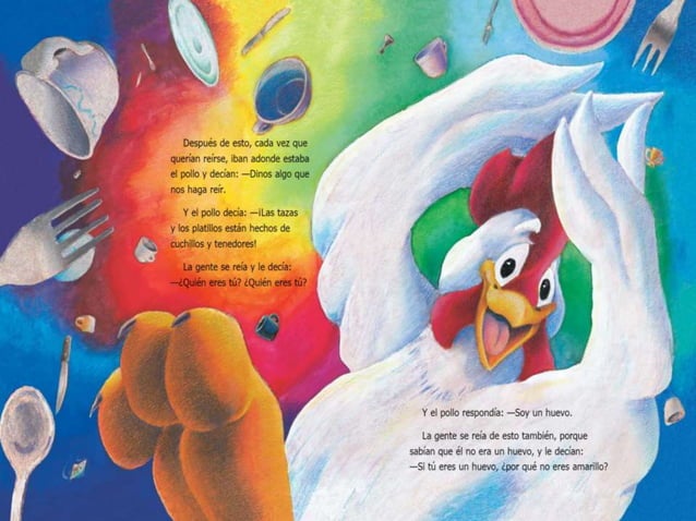 Cuento infantil el pollo bobo | PPT