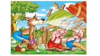 Los 3 cerditos y el lobo feroz | PPTX
