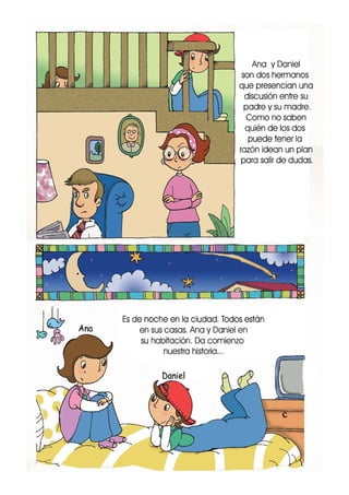 Cuento ilustrado ana y daniel comparten | PDF