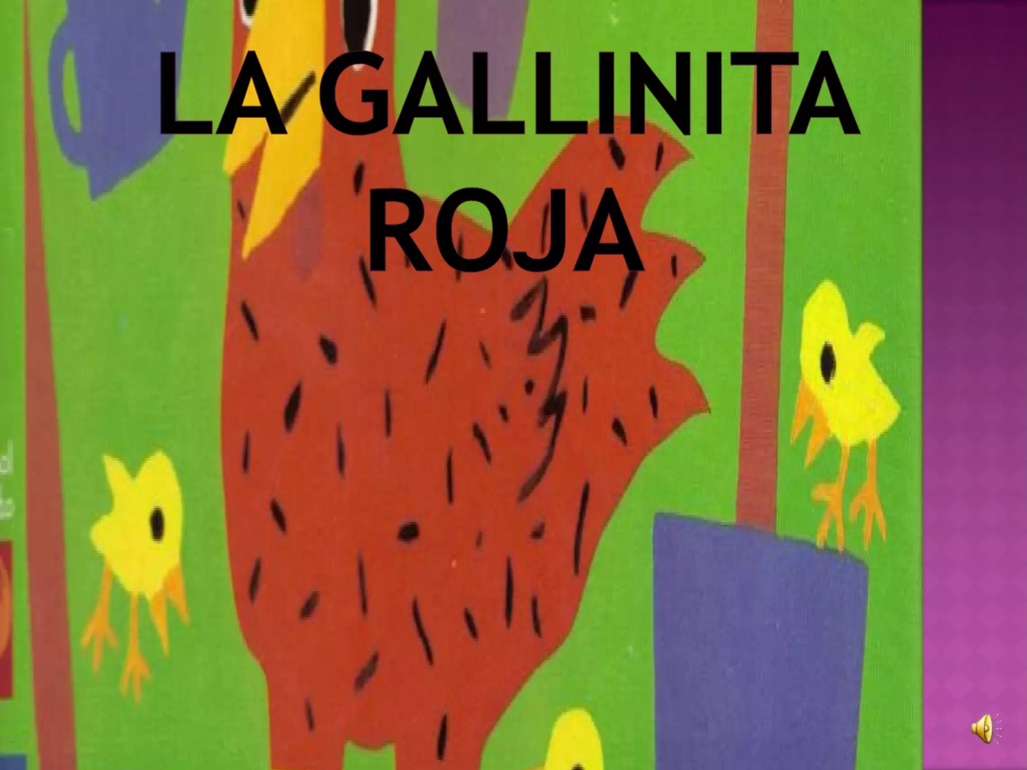 Cuento la gallinita roja | PPT