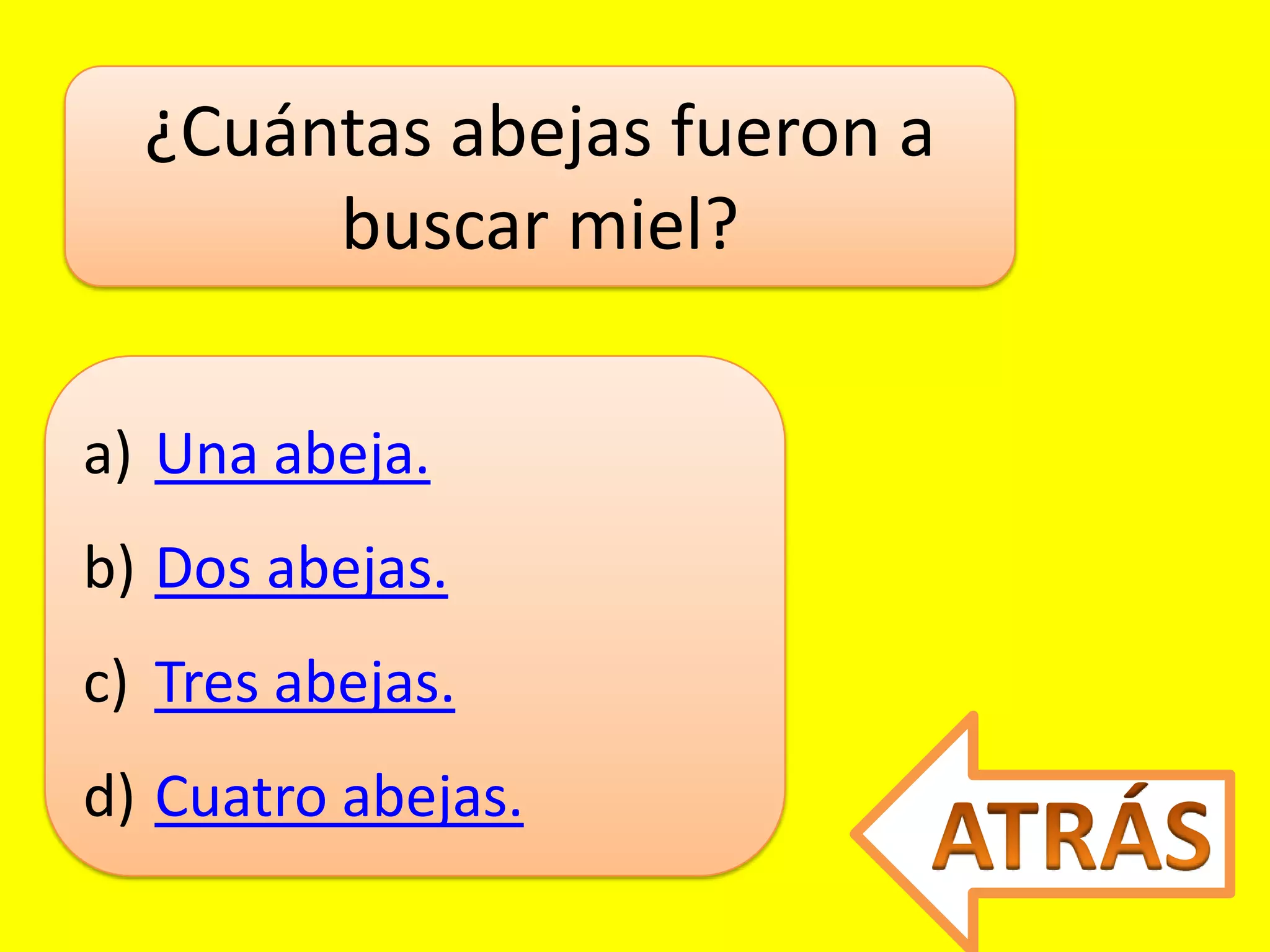 Cuento las abejas juguetonas | PPSX