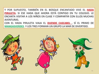 Cuento las hadas y los duendes del bosque mágico | PPT