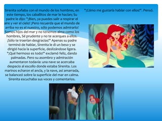 Cuento la sirenita | PPTX