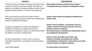 Cuento motor sueños en primavera | PPTX