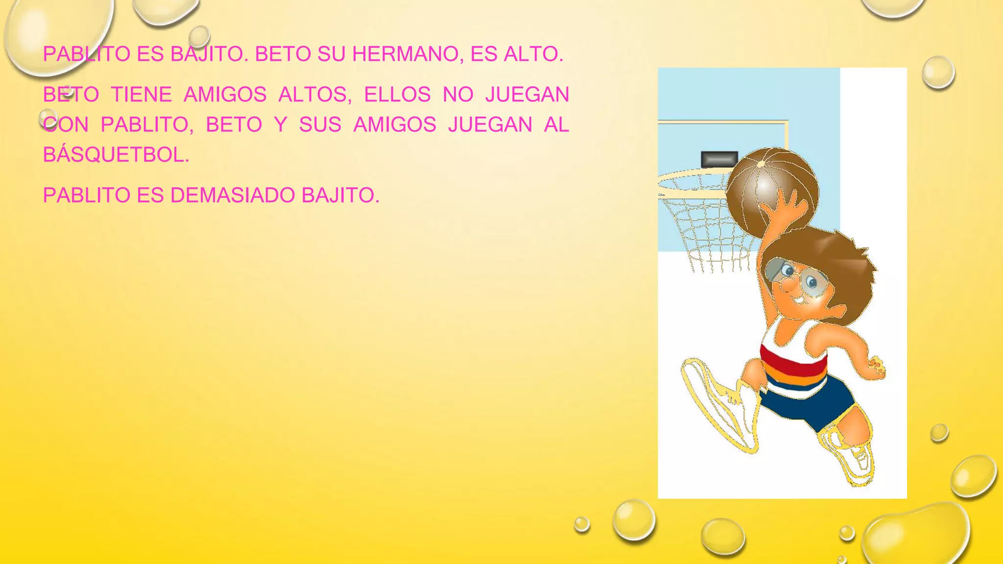Cuento Pablito Chiquito | PPT