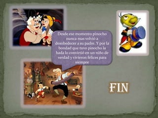 Cuento pinocho | PPTX