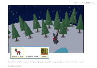 Cuento rodofo el reno pictografiado y activ peques 2018 19 | PDF