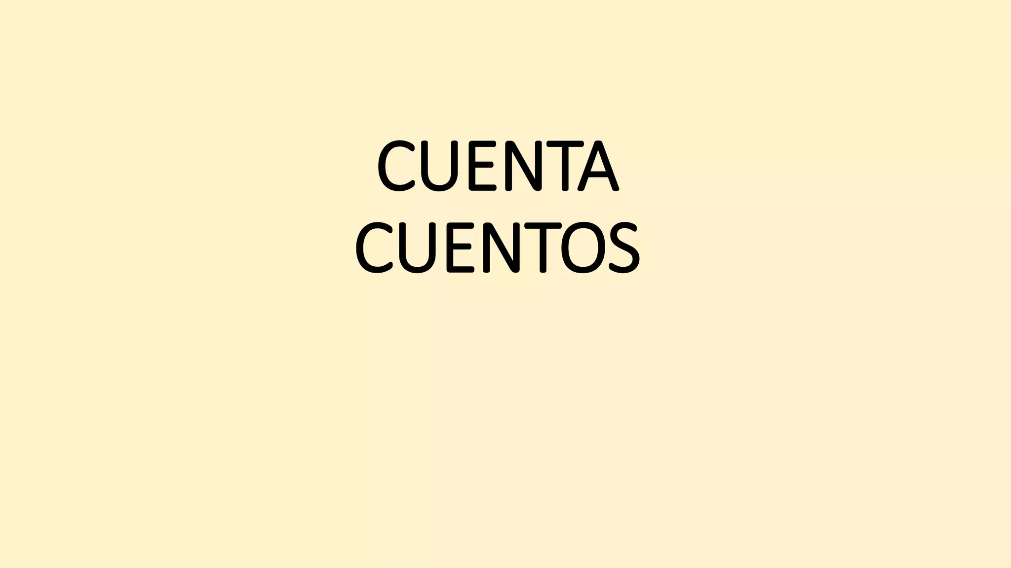 Cuentos | PPT