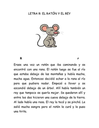 Cuentos con el abecedario 1º (1) | DOCX
