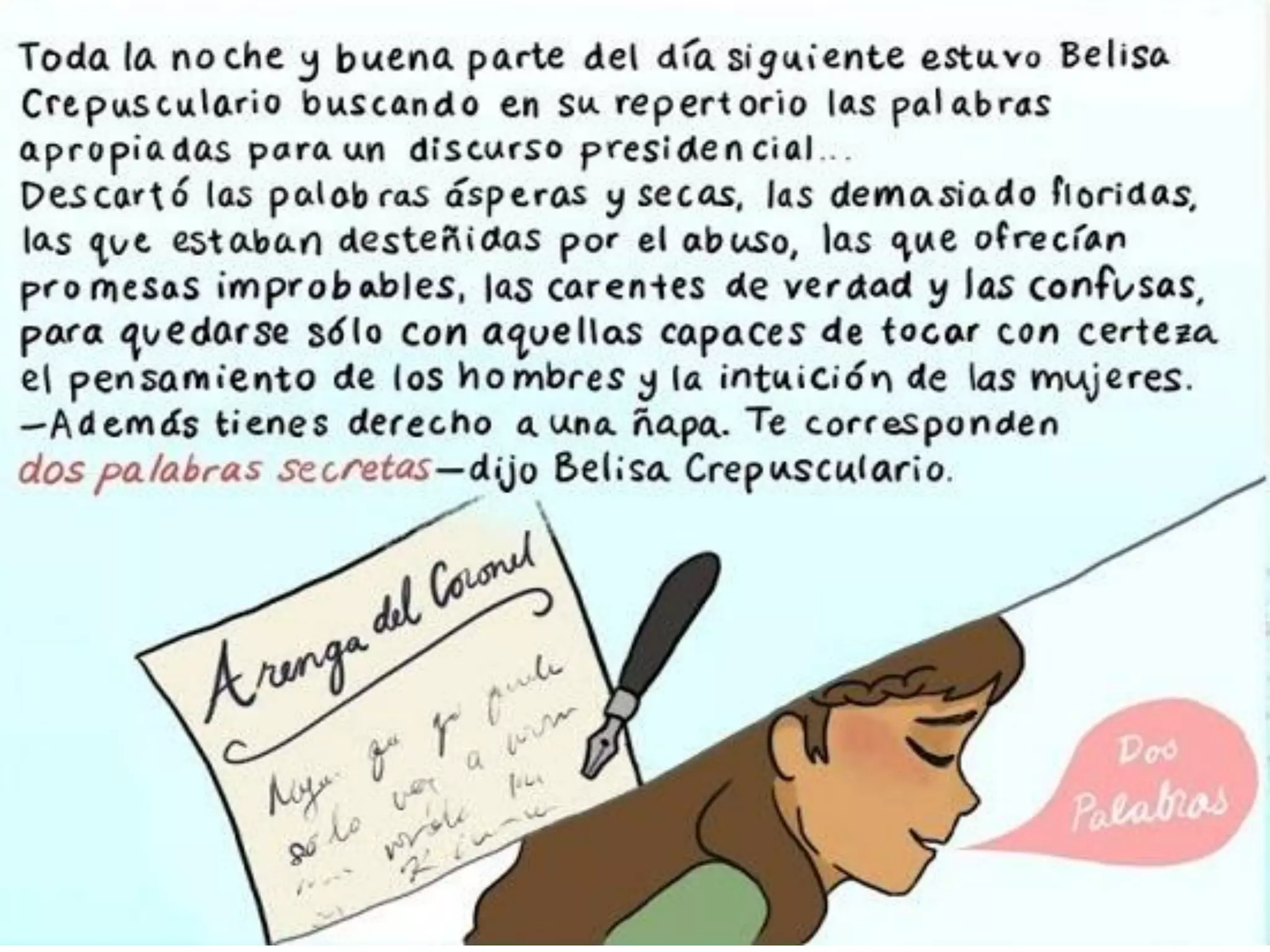 Cuento dos palabras, Isabel Allende-adaptacion ilustrada | PDF