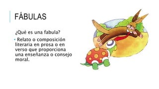 Cuentos, fabulas e historias maria paola | PPTX