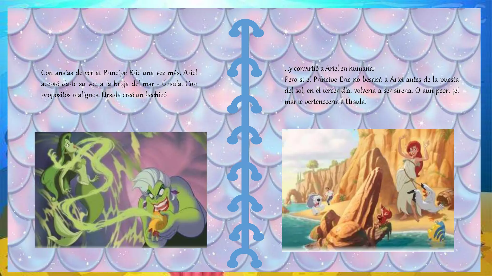 Cuento sirenita ariel. | PPTX