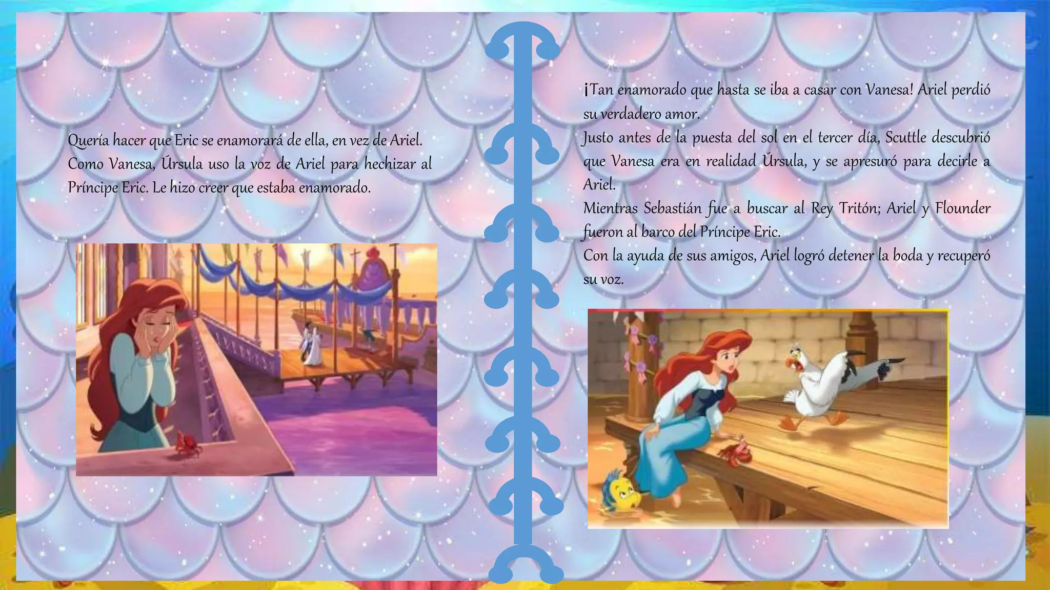 Cuento sirenita ariel. | PPTX