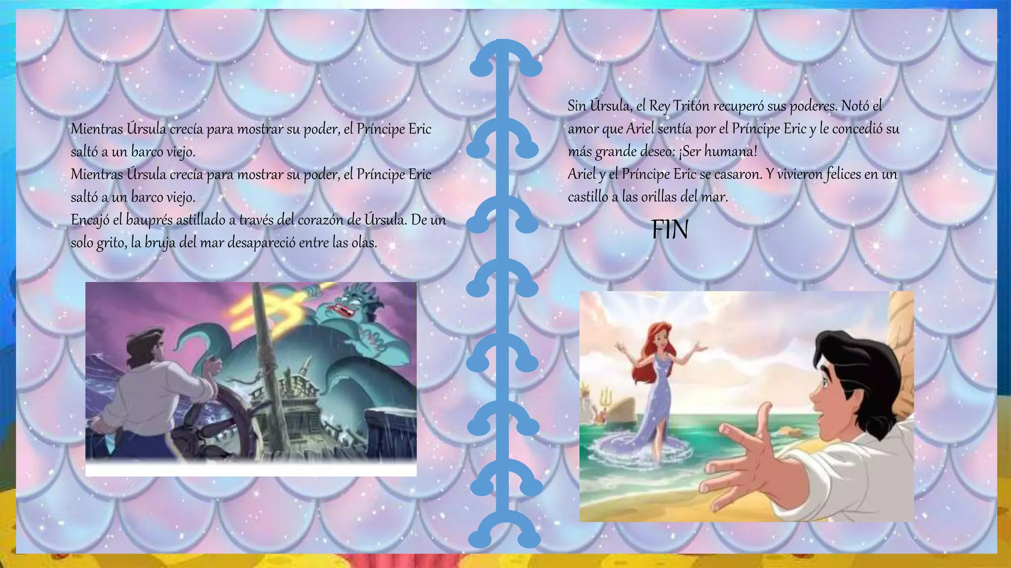 Cuento sirenita ariel. | PPTX