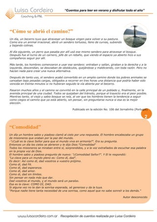 Cuentos para leer en verano... | PDF