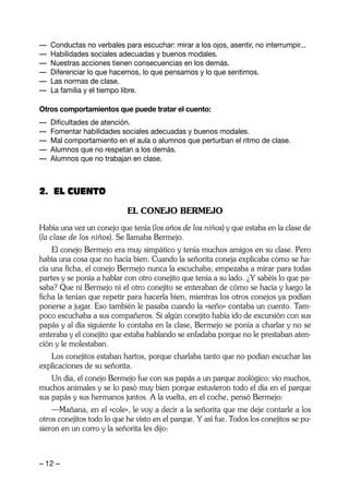 Cuentos para portarse bien en el colegio | PDF