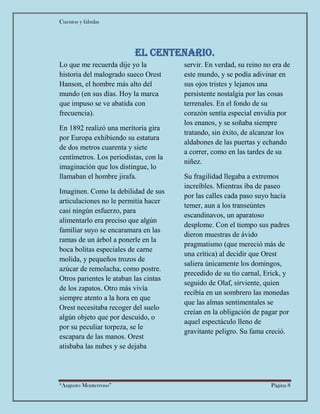 Cuentos y fabulas serie 2 | DOCX