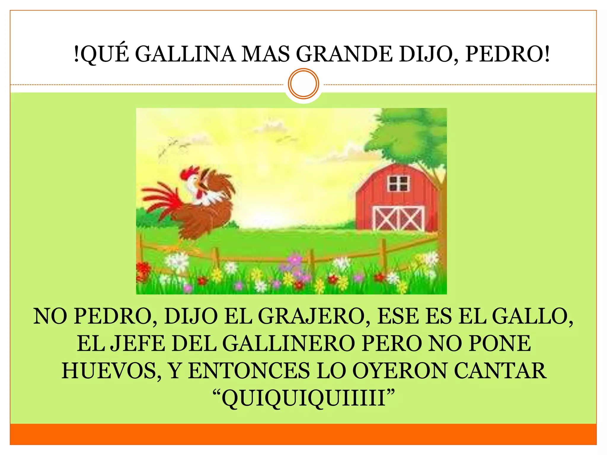 Cuento: Un día en la granja! | PPTX | Agriculture | Industries