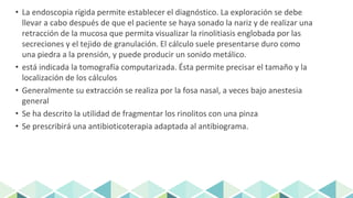CUERPO EXTRAÑO NASAL etiologia manejo y tratamiento | PPTX