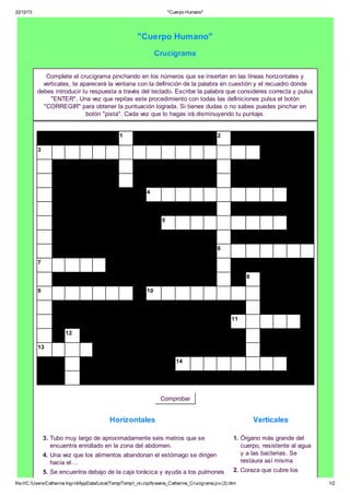 Cuerpo humano final | PDF