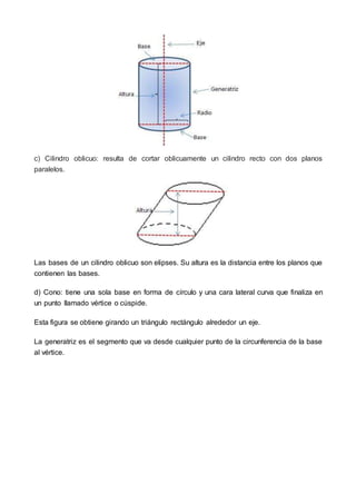 Cuerpos de revolución | DOCX