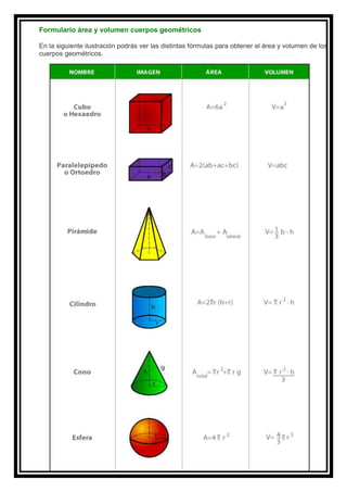 Cuerpos geometricos | PDF