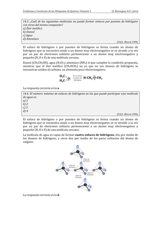 Cuestiones Olimpiadas de Química | PDF