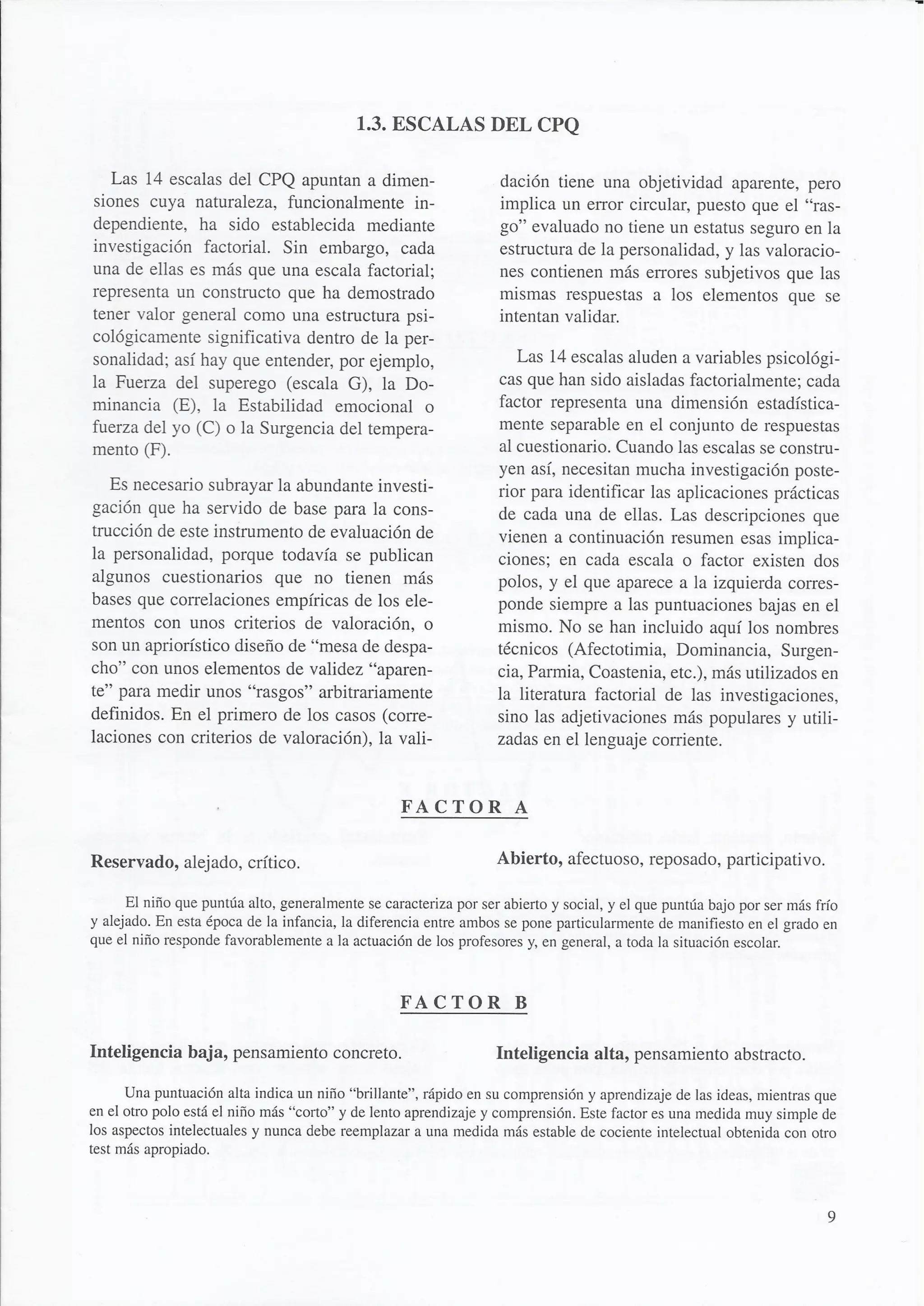 Cuestionario de-personalidad-para-ninos-cpq-1 | PDF