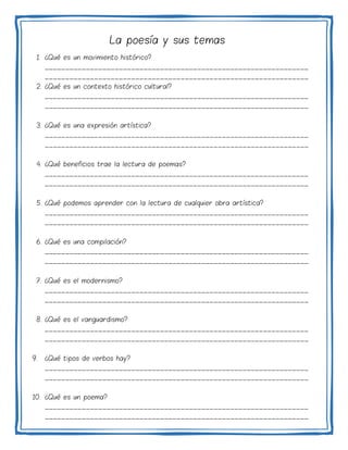 Cuestionario examen | PDF