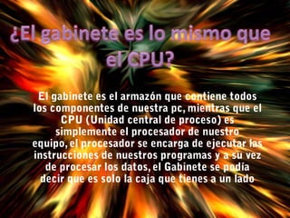 Cuestionario: hadware | PPTX