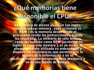 Cuestionario: hadware | PPTX