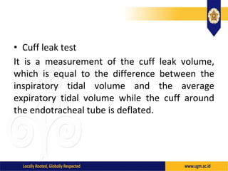 tes untuk mendeteksi adanya leak pada et | PPT